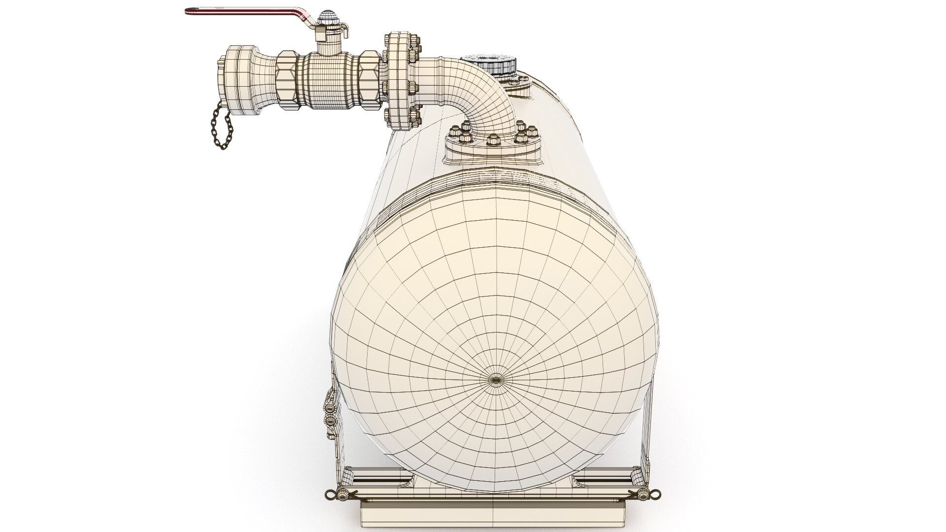 Fuel Tank 3D Model - TurboSquid 1557633