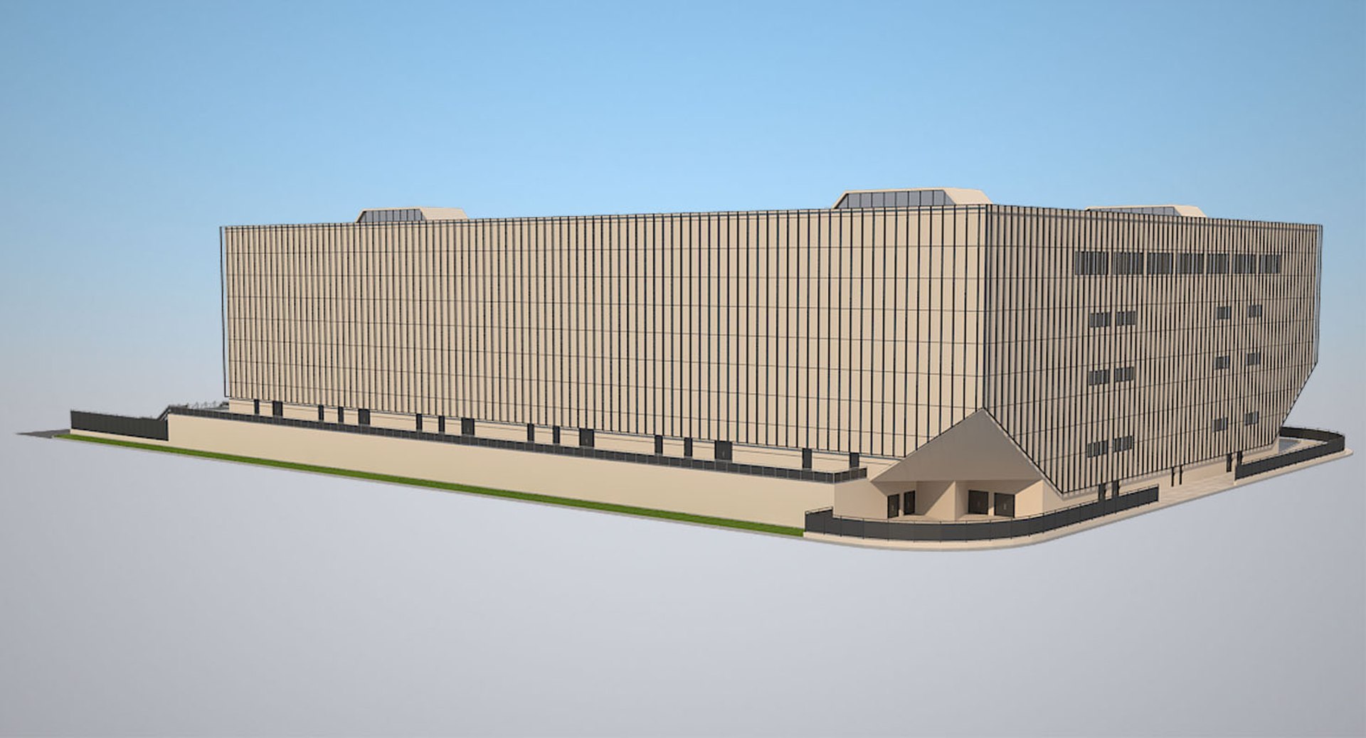 3D City Building Model - TurboSquid 1341574