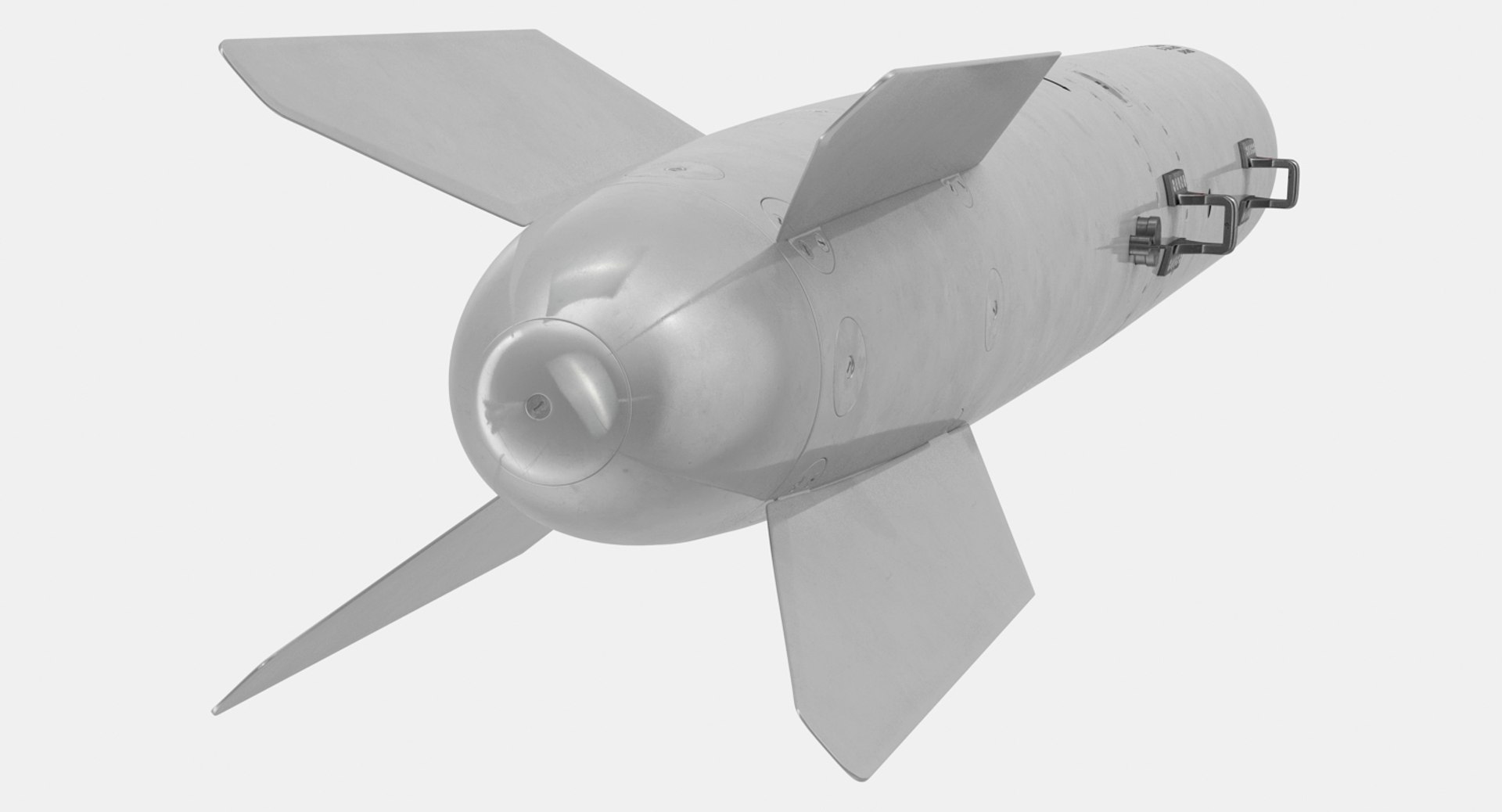 3D B61-12 Nuclear Bomb Model - TurboSquid 1250221