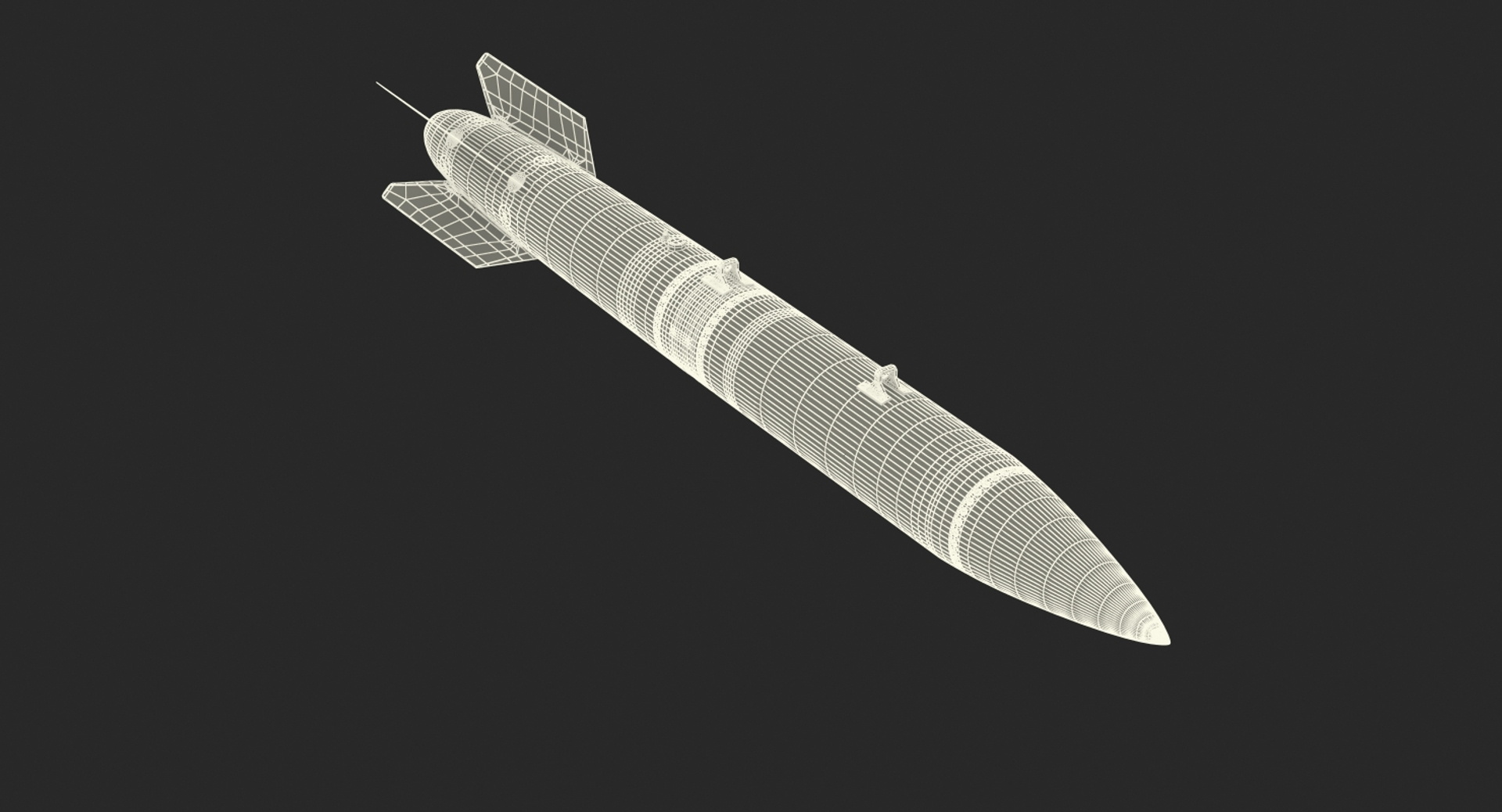 3D B61-12 Nuclear Bomb Model - TurboSquid 1250221