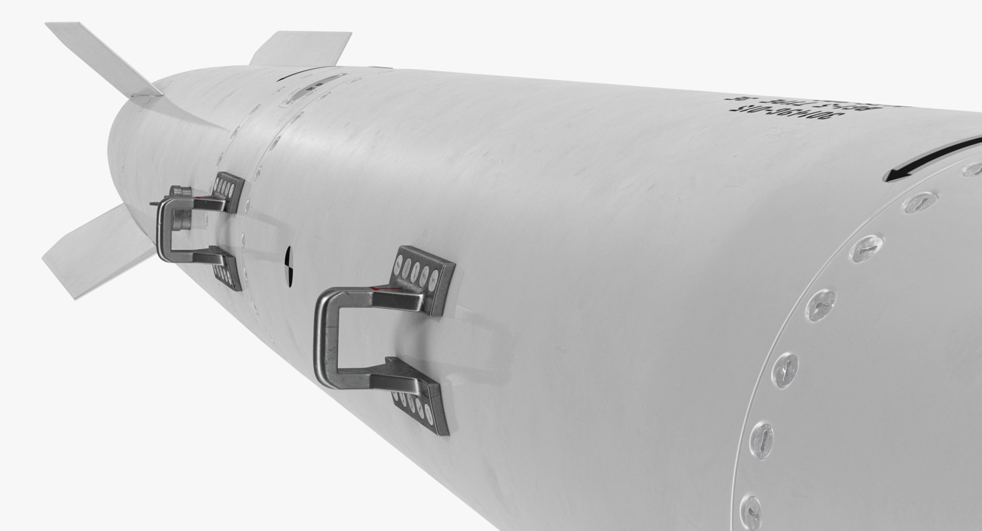 3D B61-12 Nuclear Bomb Model - TurboSquid 1250221
