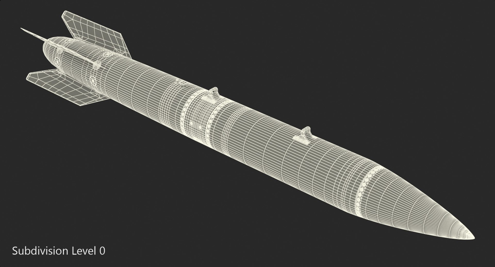 3D B61-12 Nuclear Bomb Model - TurboSquid 1250221