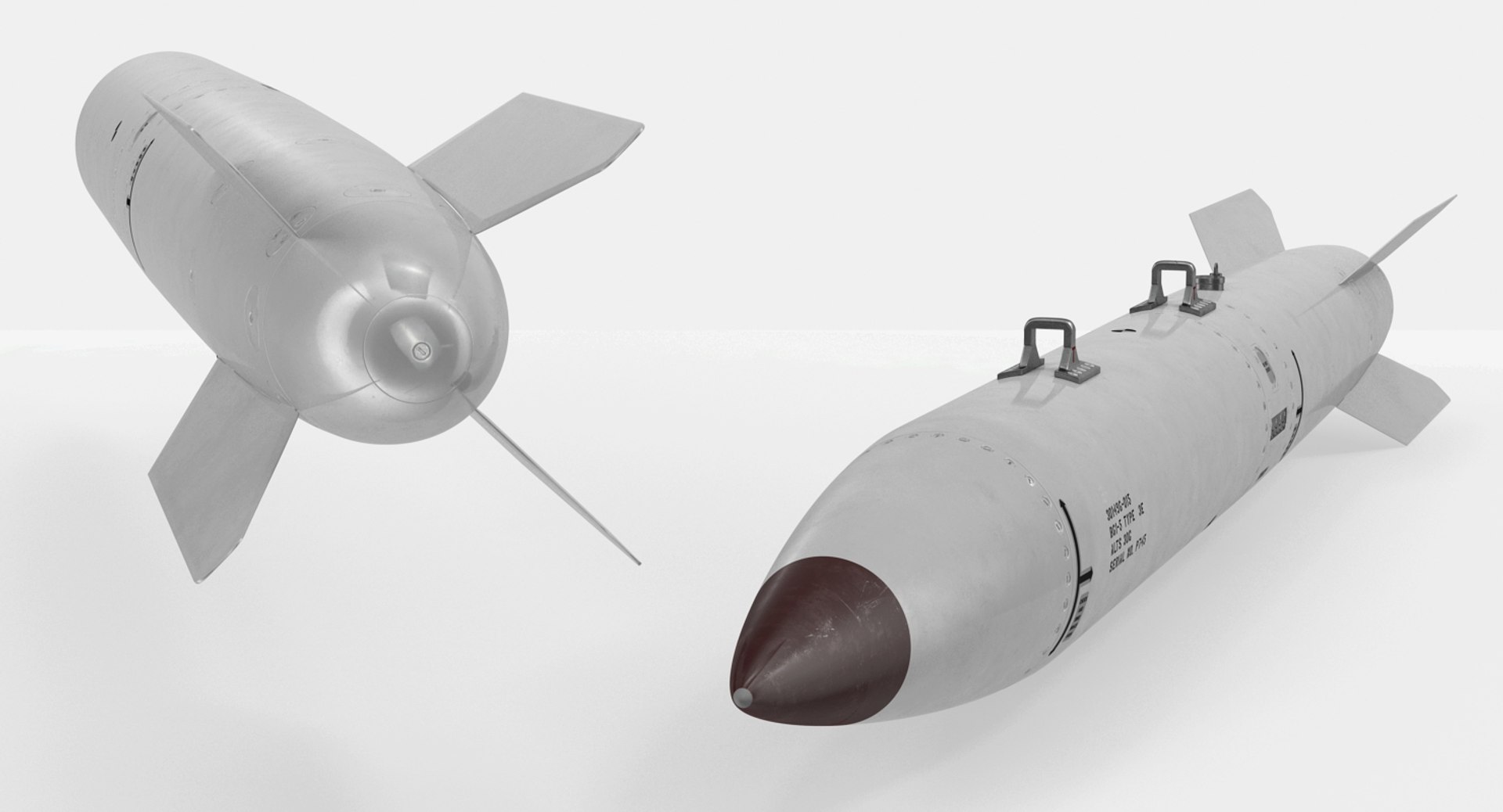 3D B61-12 Nuclear Bomb Model - TurboSquid 1250221