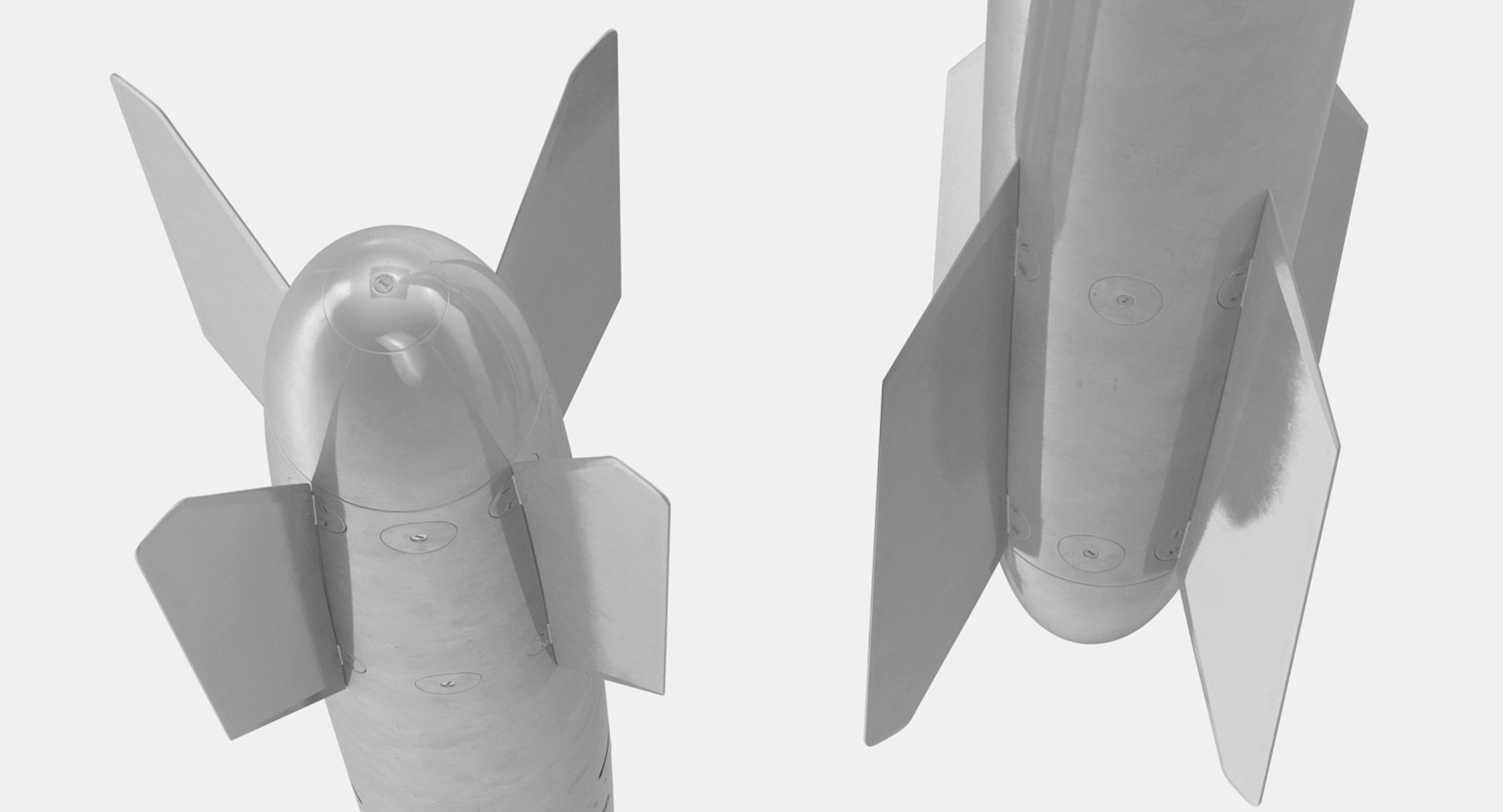 3D B61-12 Nuclear Bomb Model - TurboSquid 1250221