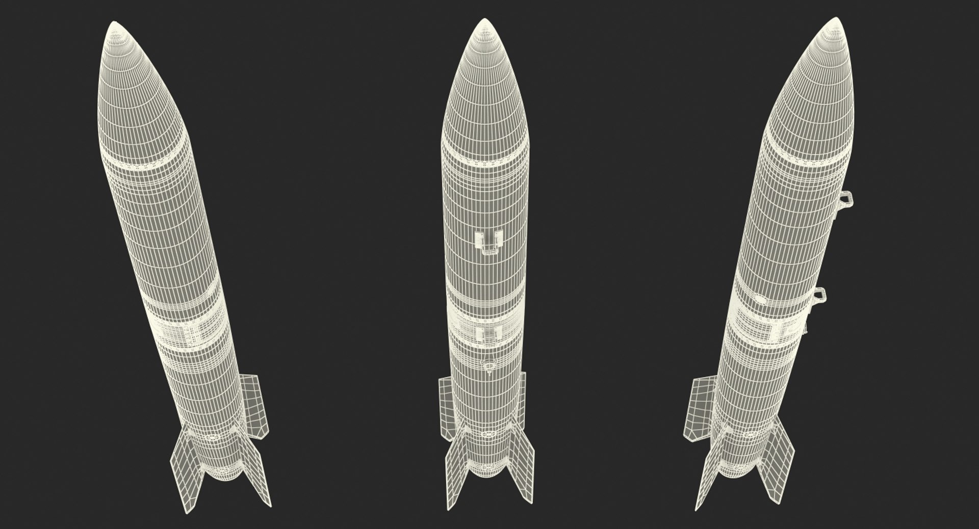 3D B61-12 Nuclear Bomb Model - TurboSquid 1250221