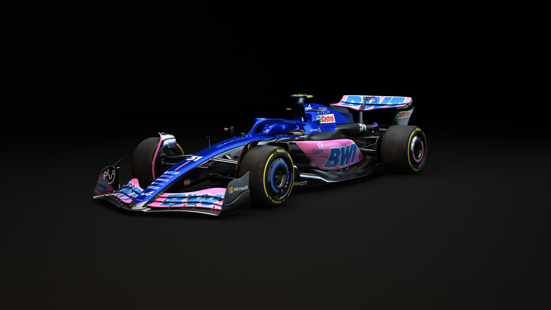 3D Model F1 Alpine A523 2023 - TurboSquid 2039777