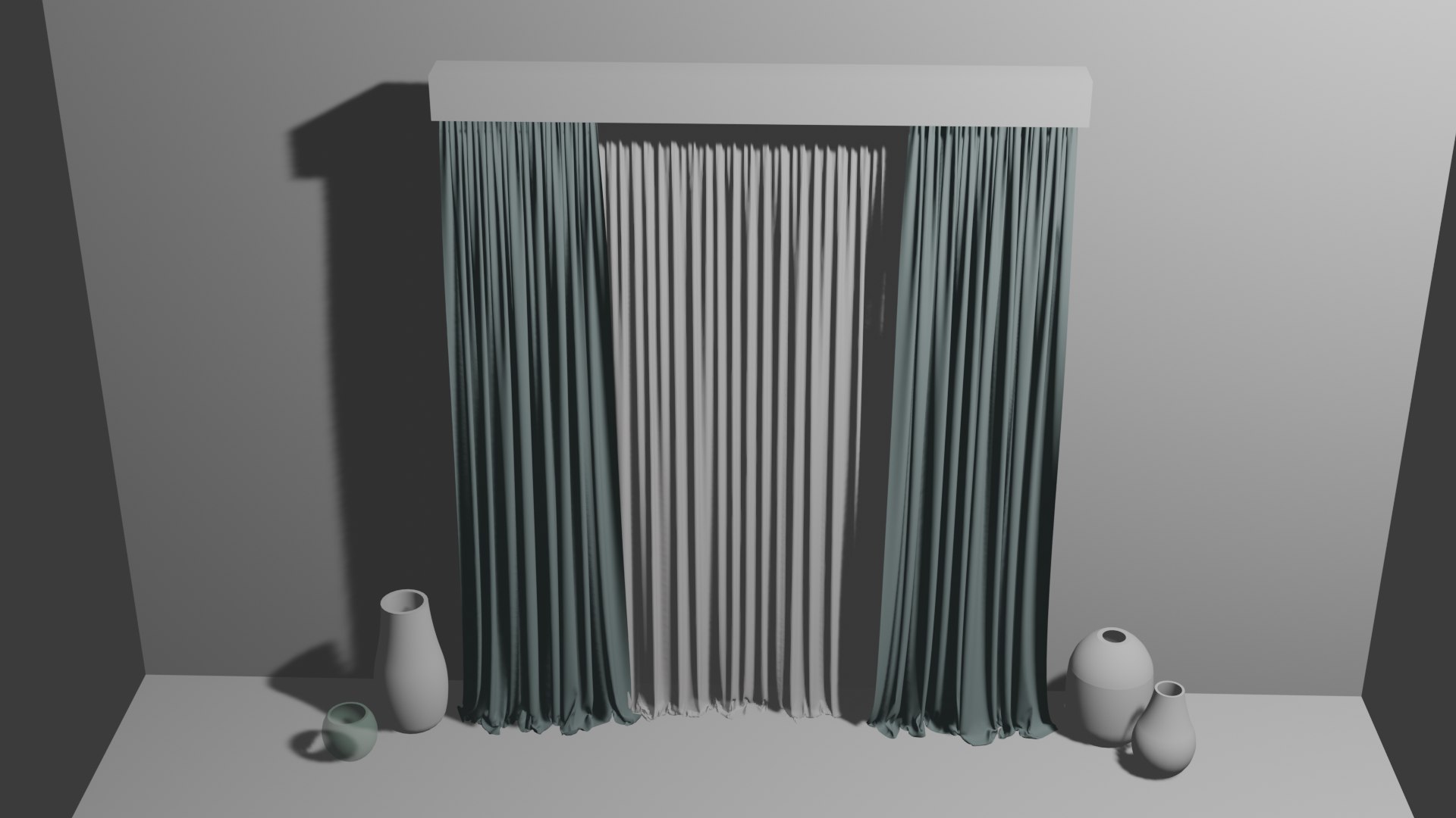 Venice Curtain 3D Model - TurboSquid 2448553