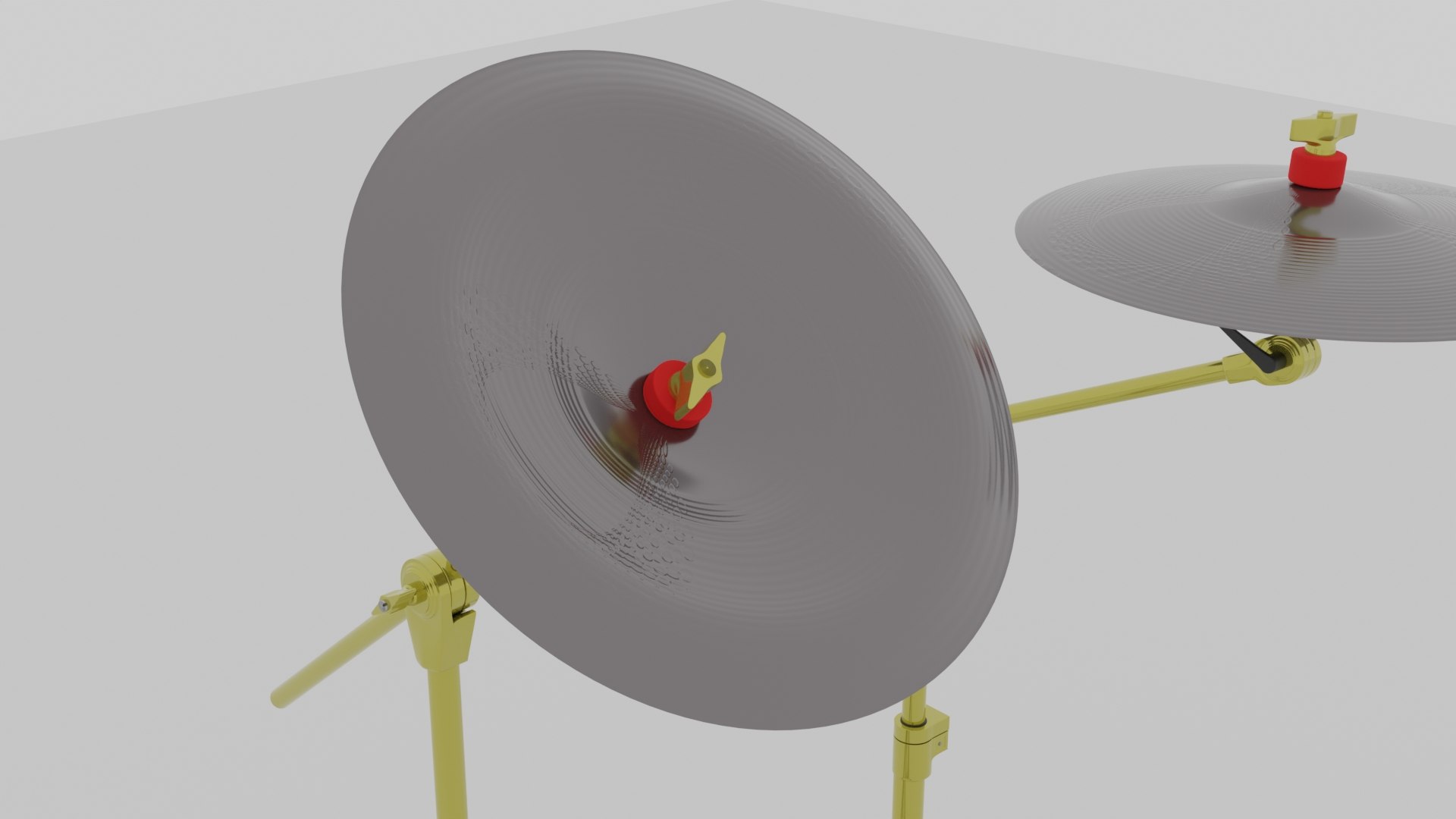 3D Symbal Crash And China Model - TurboSquid 1867906