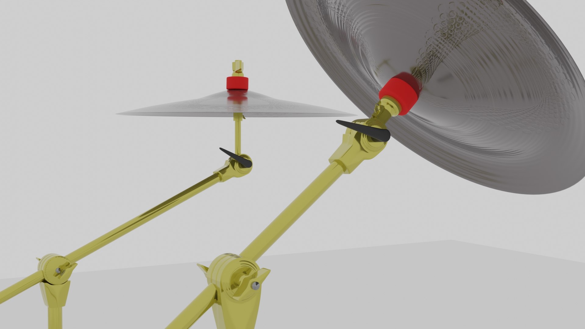 3D Symbal Crash And China Model - TurboSquid 1867906