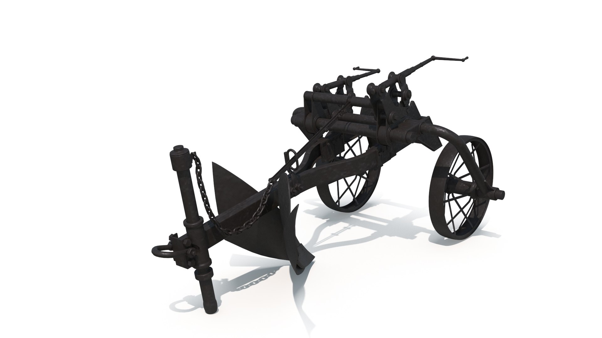 Vintage Plow 3D - TurboSquid 1823408