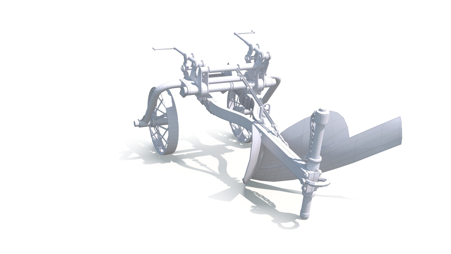 Vintage Plow 3D - TurboSquid 1823408