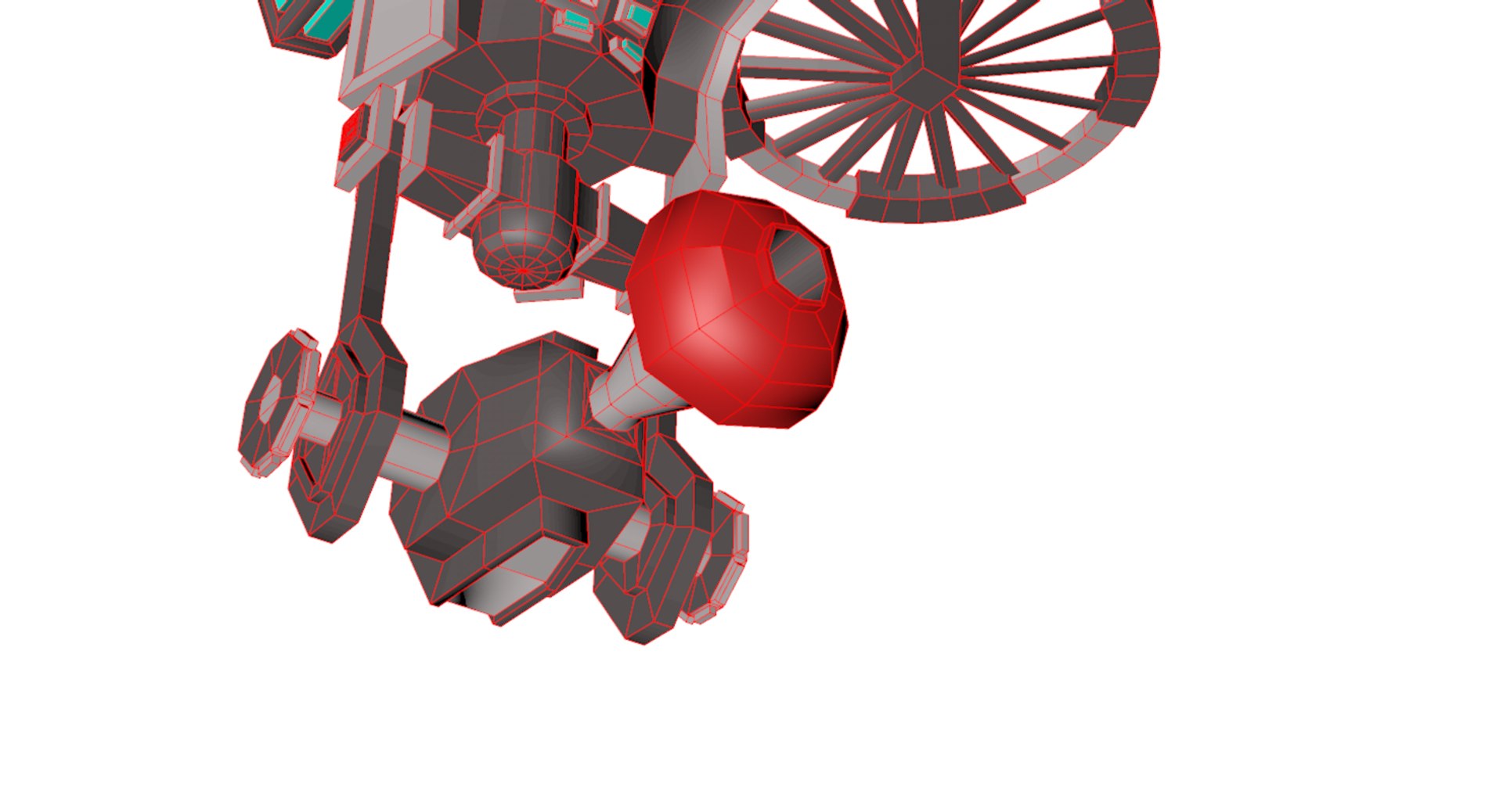 pack robot 3d model