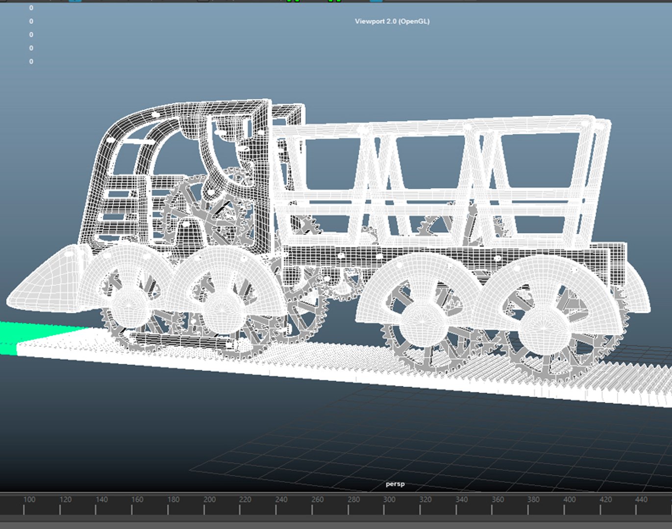Constructor Train 3d Obj