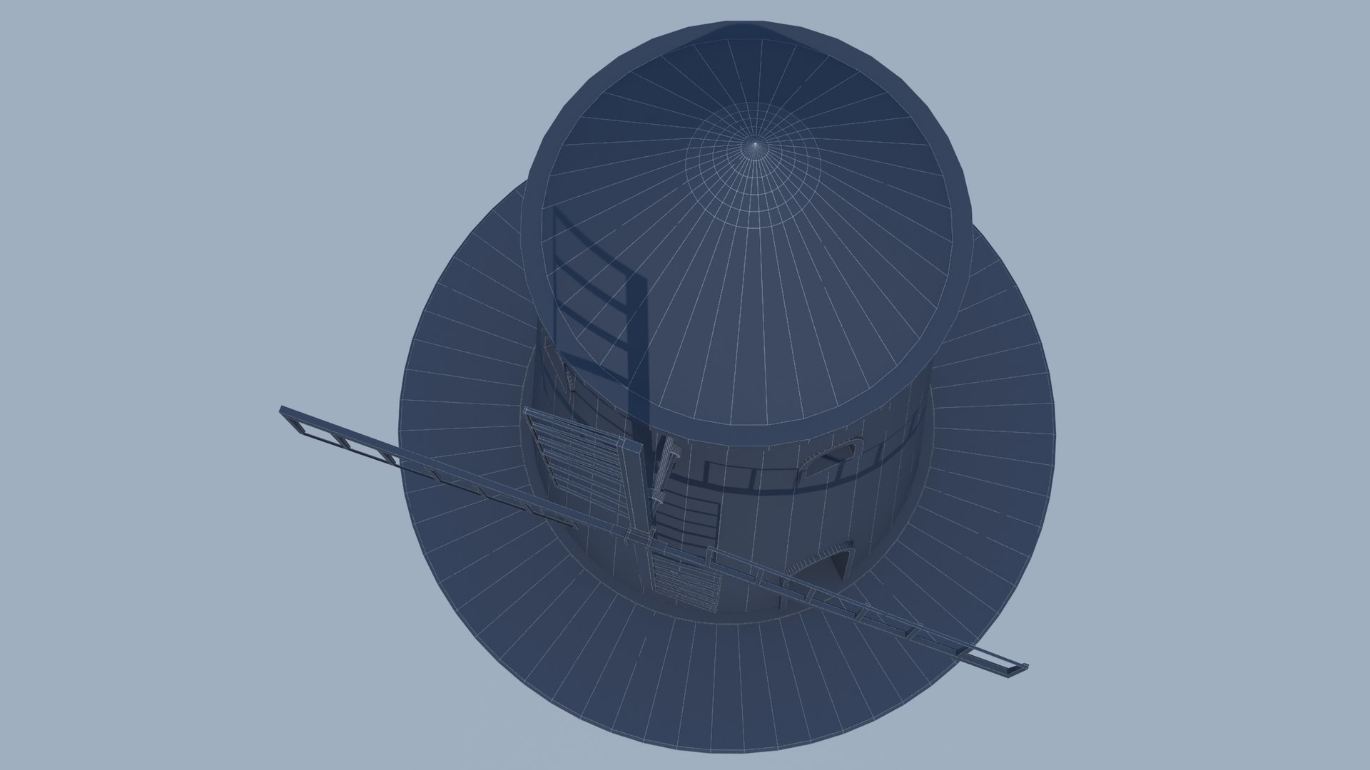 Windmill wind grinder model - TurboSquid 1575926