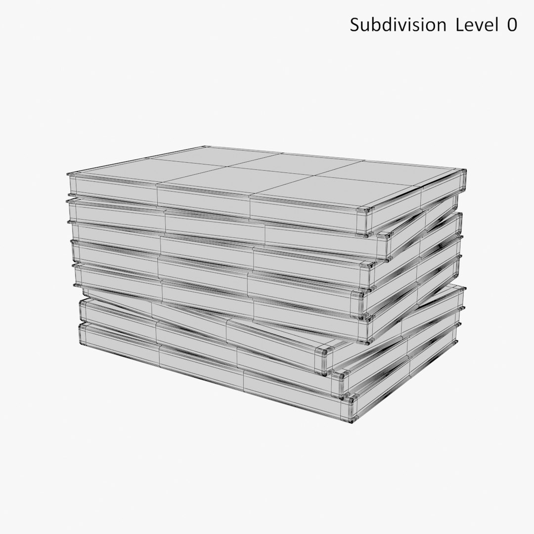 3D Model Cr01 Sofa Books 01 - TurboSquid 1229628