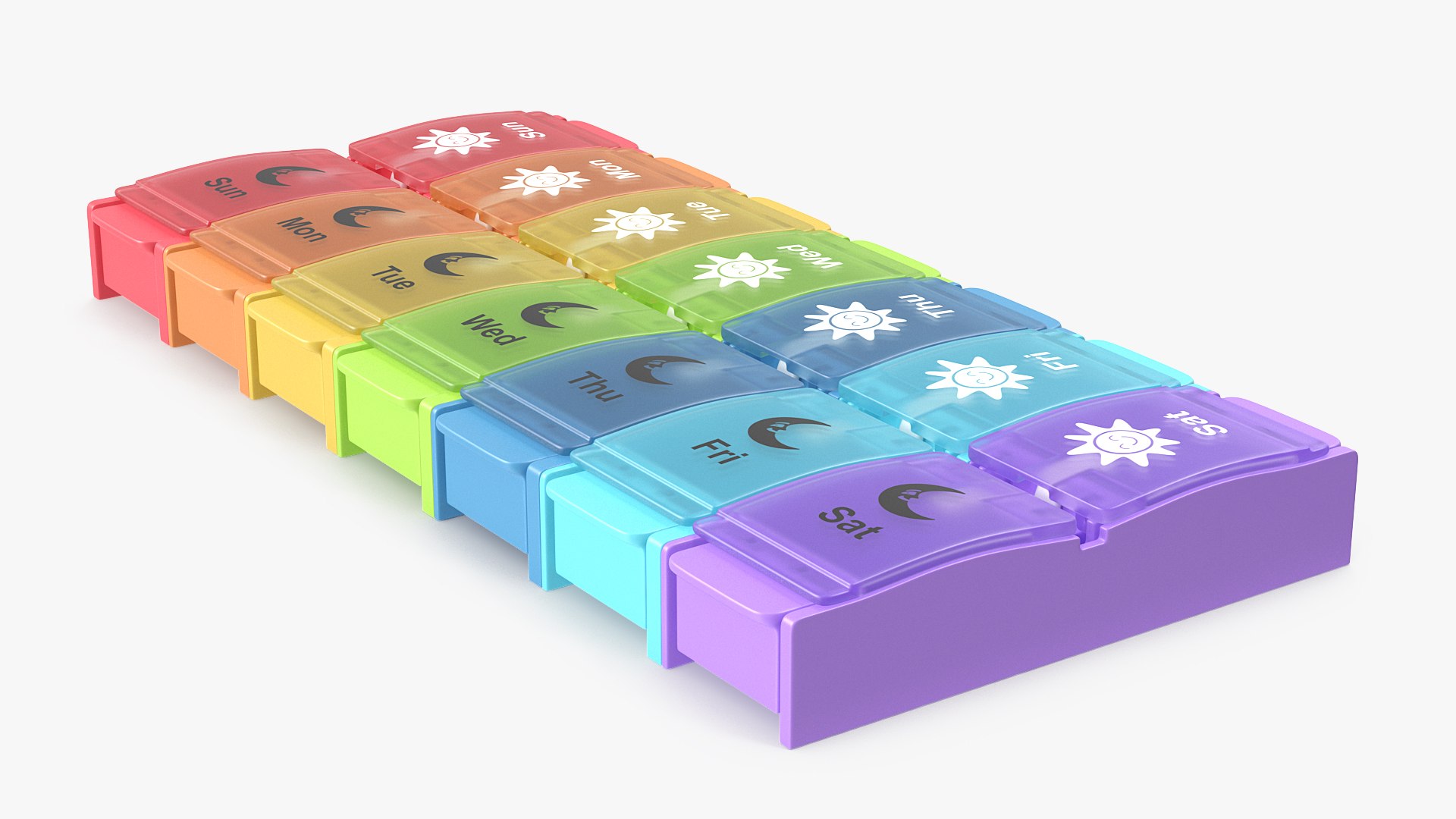 3D Pill Box Cases Model - TurboSquid 1597111