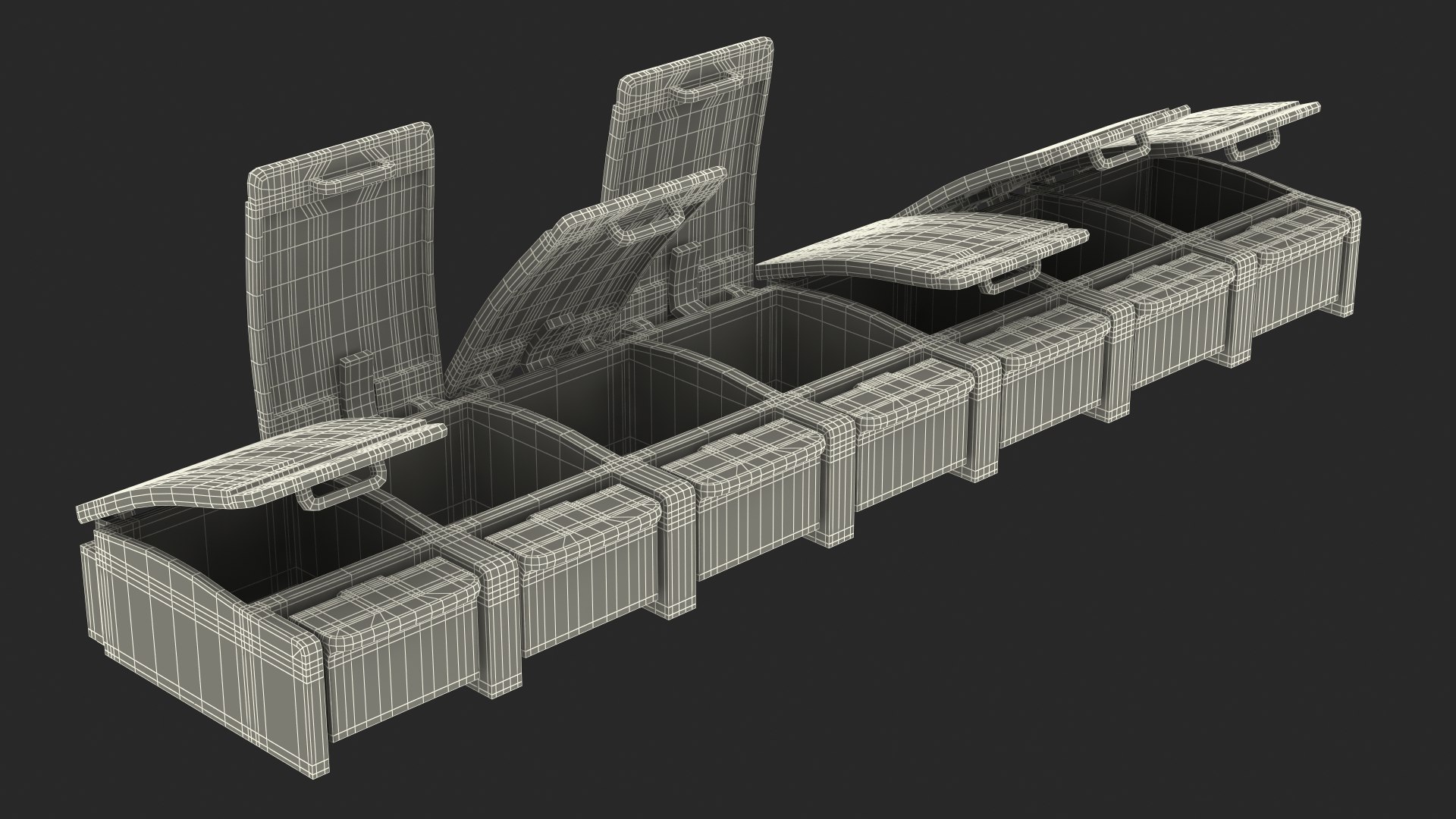 3D pill box cases model - TurboSquid 1597111