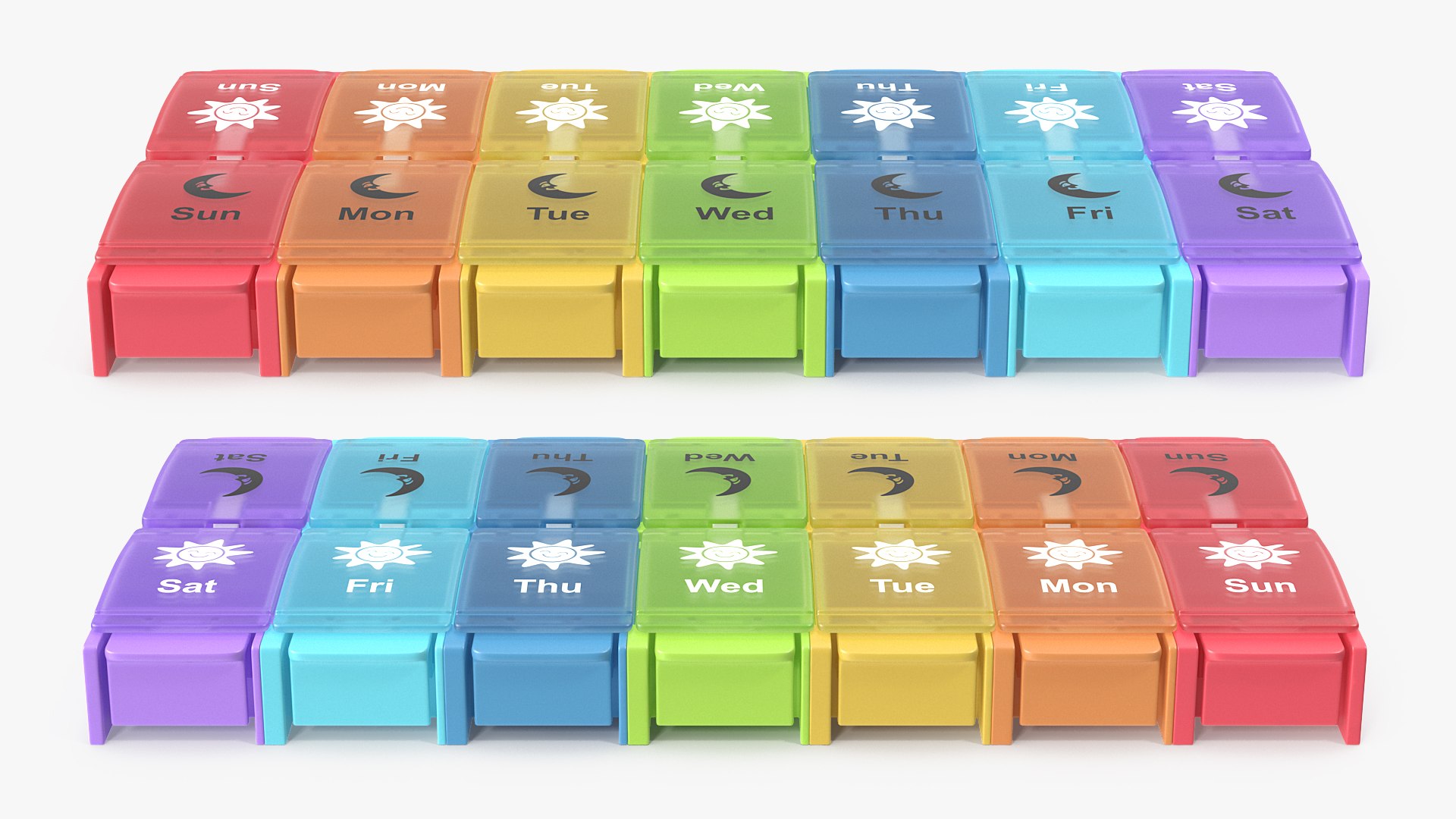 3D Pill Box Cases Model - TurboSquid 1597111