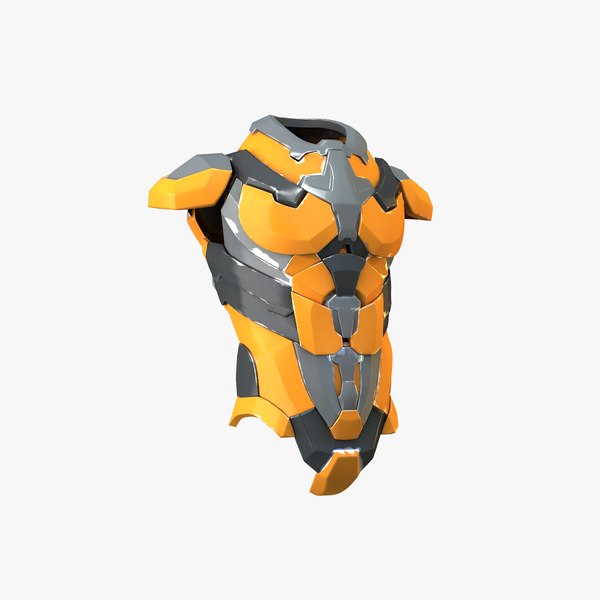 nano armor 3d model