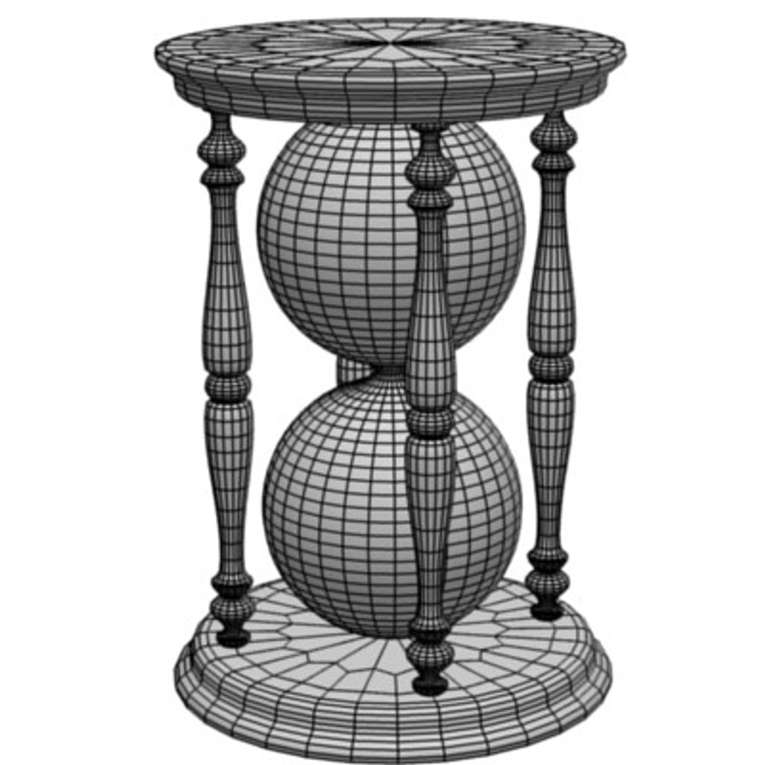 3d Hourglass Hour Glass Model