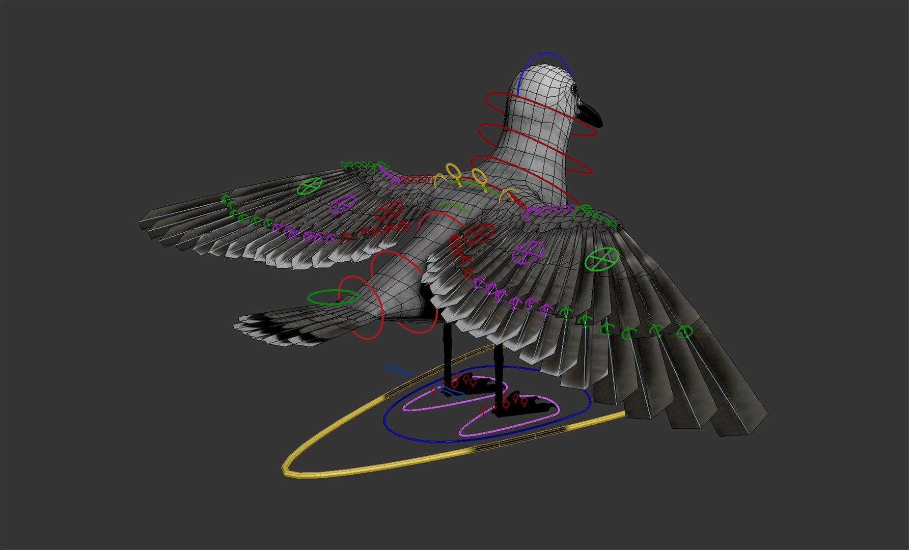 Gaviota Garuma 3D Model - TurboSquid 2142114