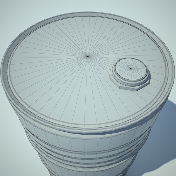 3d model barrel