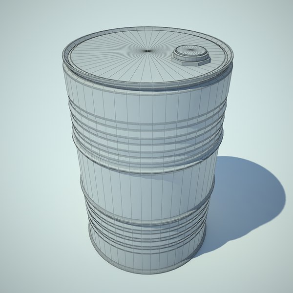 3d model barrel