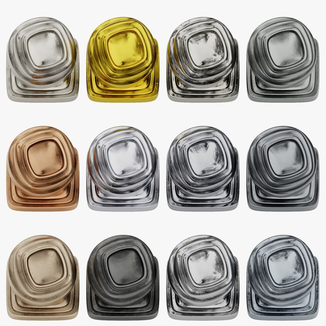 3D Model Metal Shaders - TurboSquid 2217743