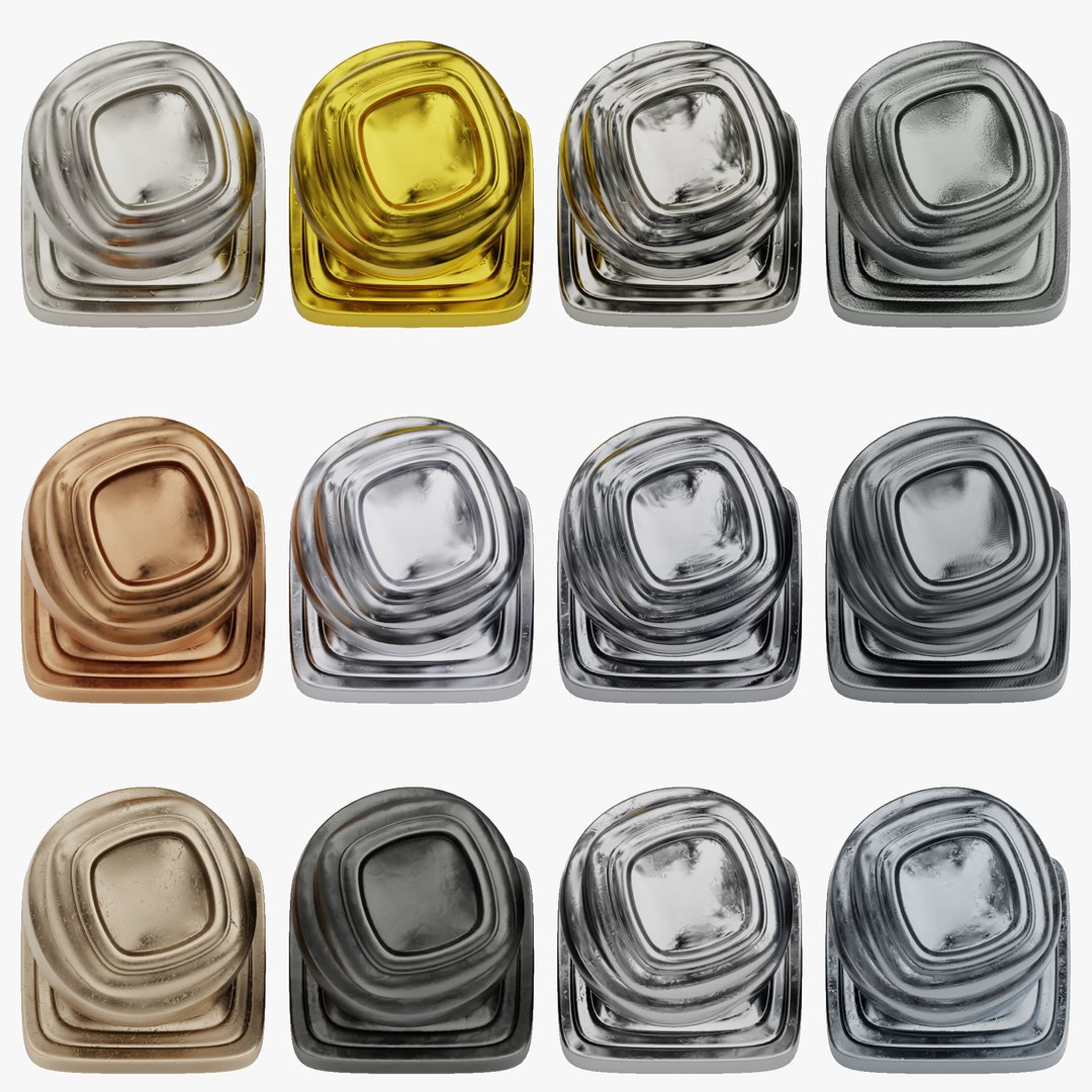 3D Model Metal Shaders - TurboSquid 2217743