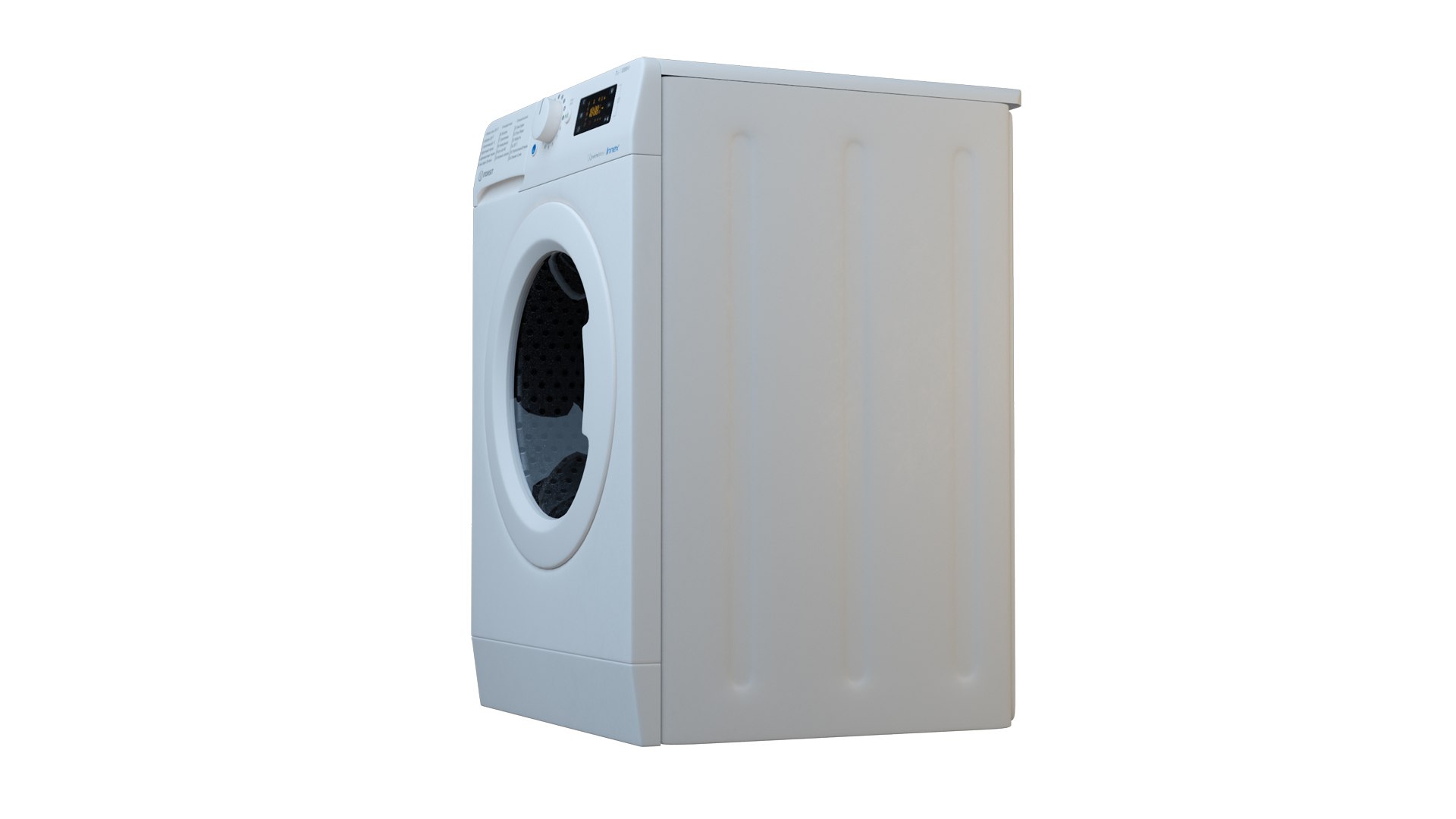 Washer Indesit 81282L 3D Model - TurboSquid 2341177