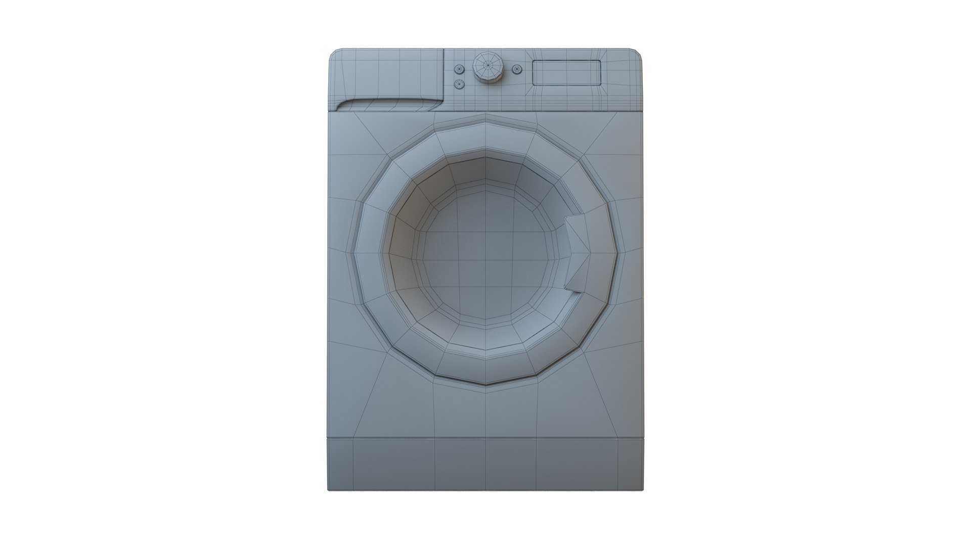 Washer Indesit 81282L 3D Model - TurboSquid 2341177