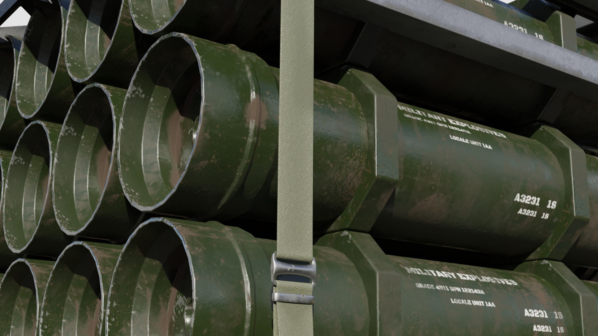 Military Cargo weapons 4k pbr textures model - TurboSquid 2080707