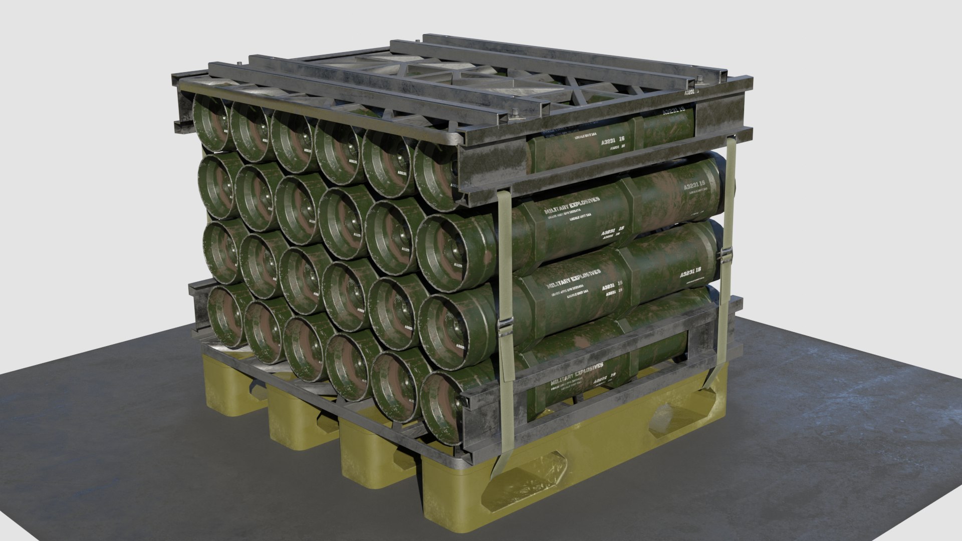 Military Cargo weapons 4k pbr textures model - TurboSquid 2080707