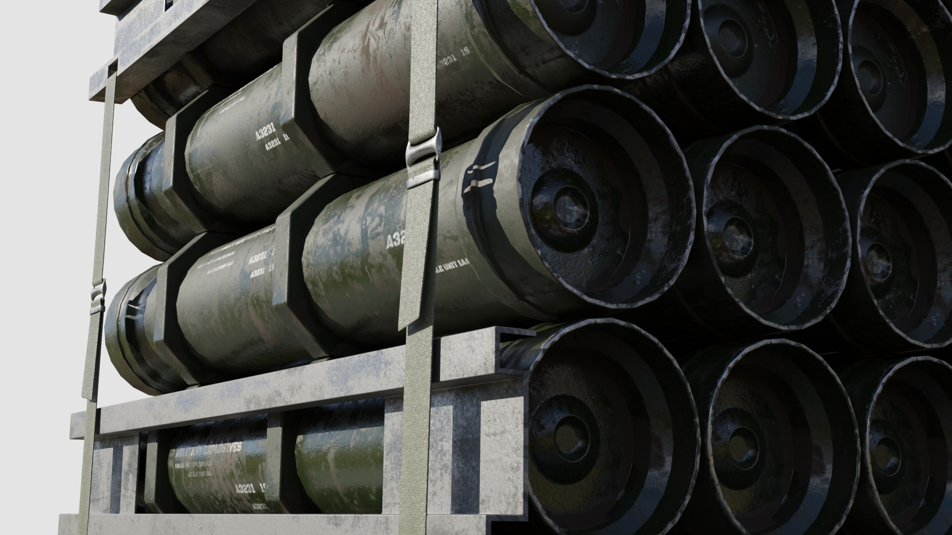 Military Cargo weapons 4k pbr textures model - TurboSquid 2080707