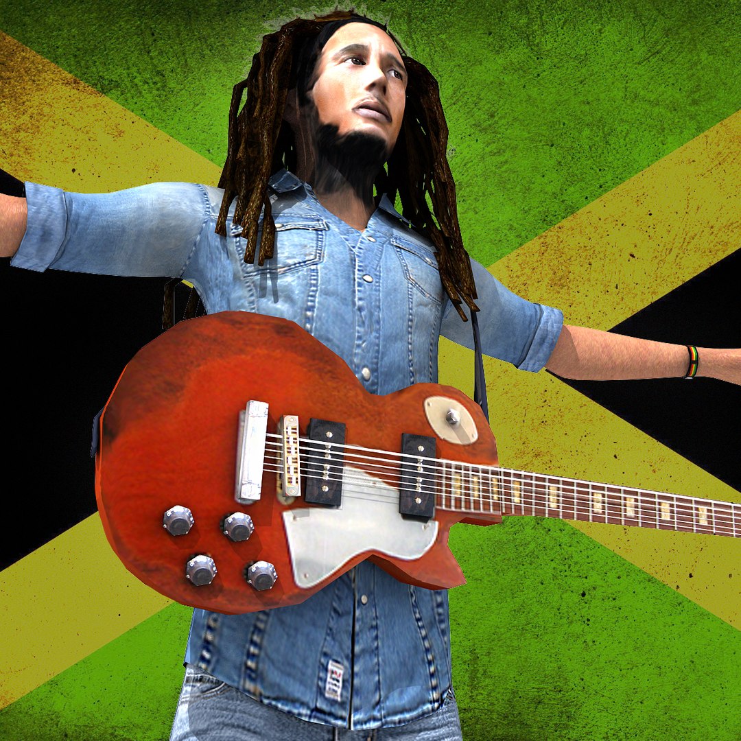 3d Model Bob Marley