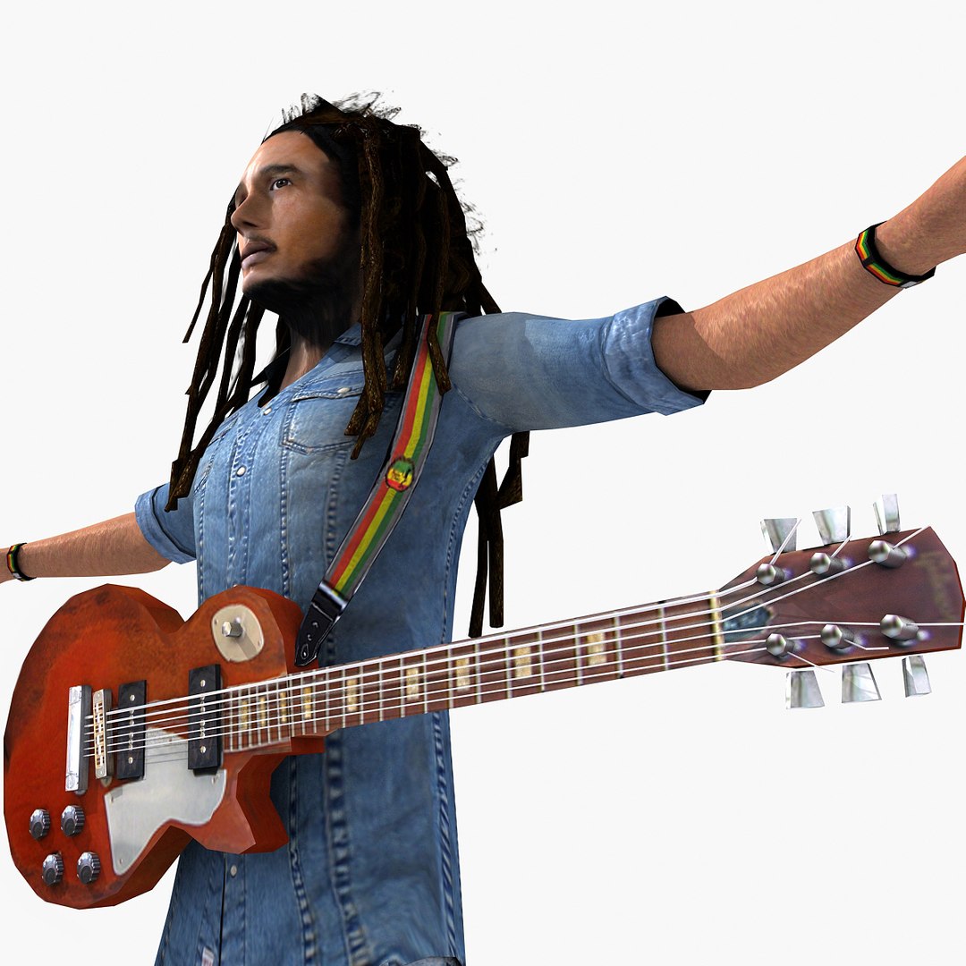 3d Model Bob Marley