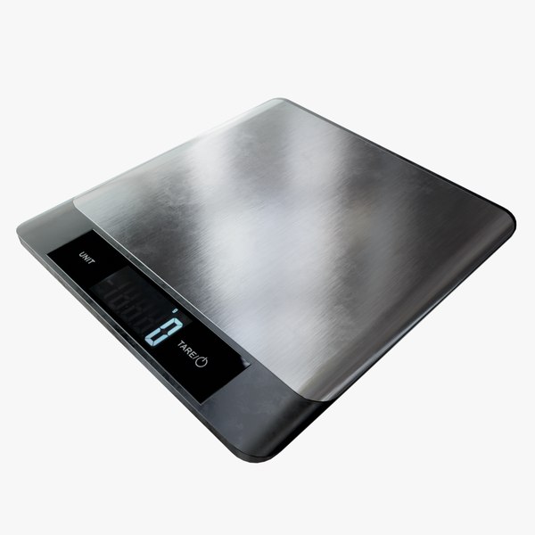 Kitchen Scale 3D Models for Download | TurboSquid