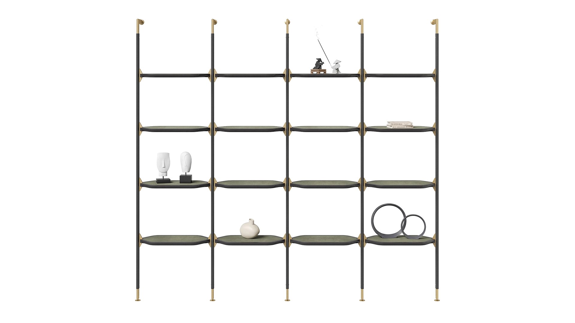 Baxter Libelle Bookcase 3D - TurboSquid 2429517
