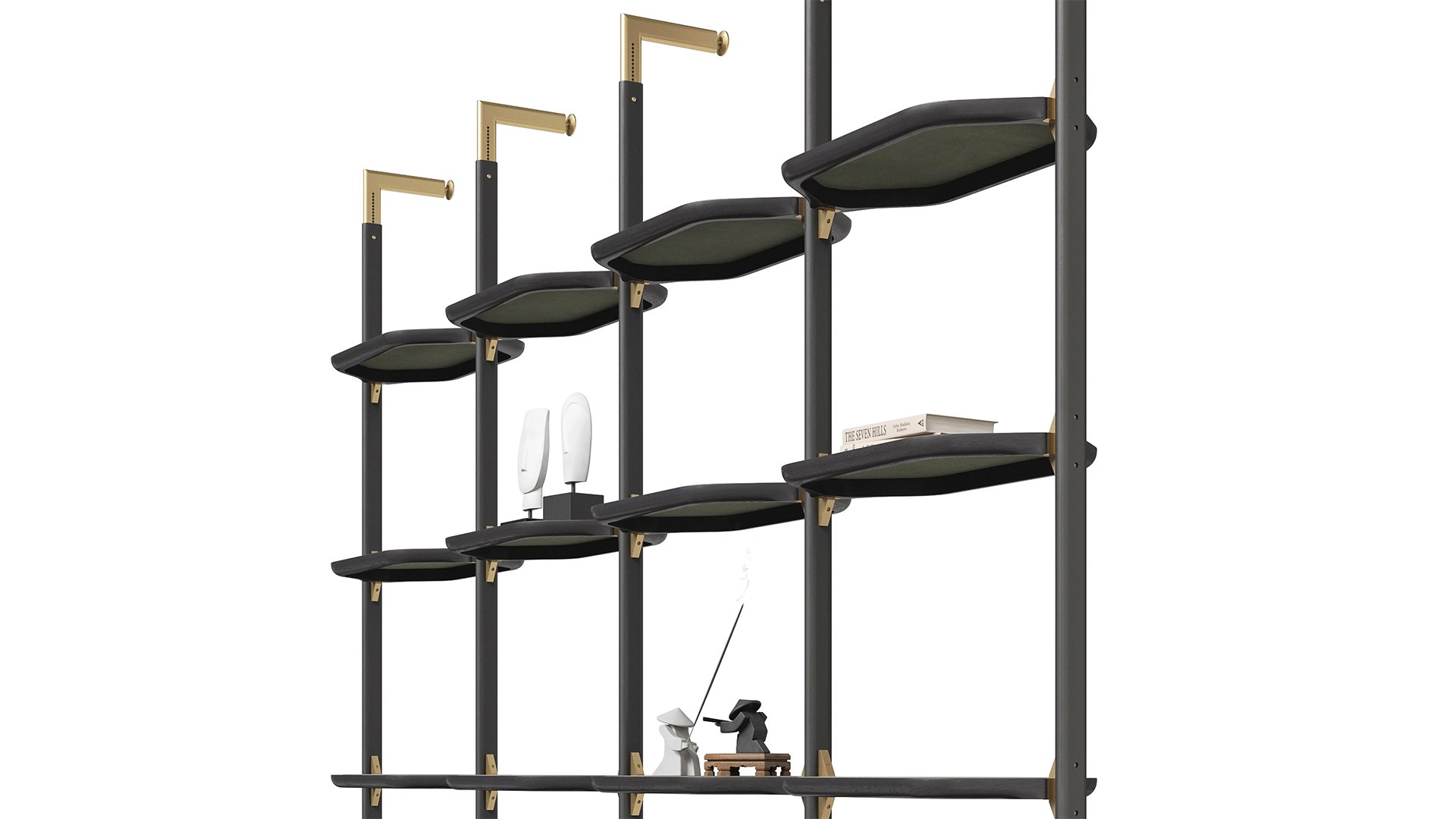 Baxter Libelle Bookcase 3D - TurboSquid 2429517