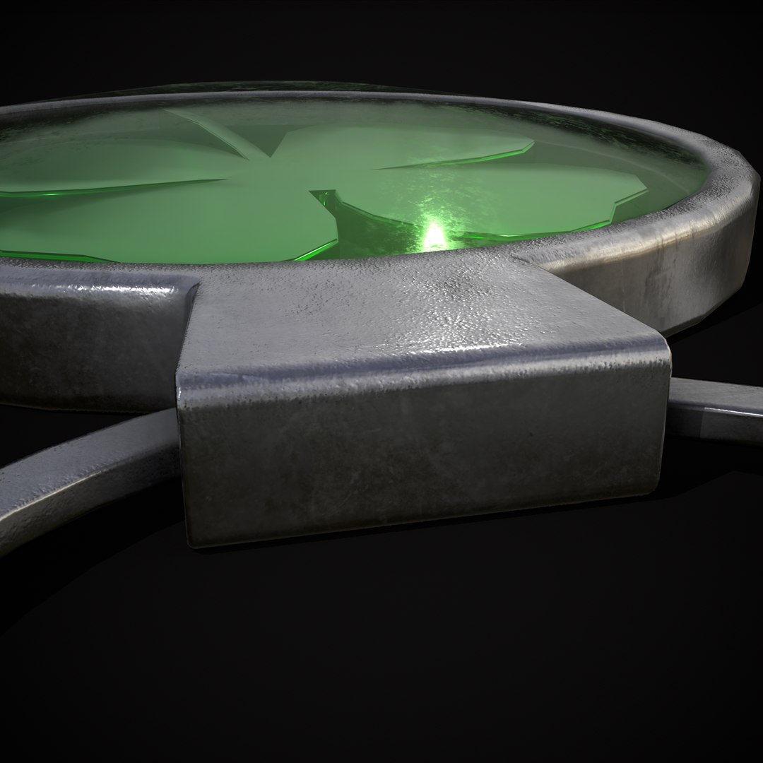 Clover Key Ring 3D model - TurboSquid 2052822