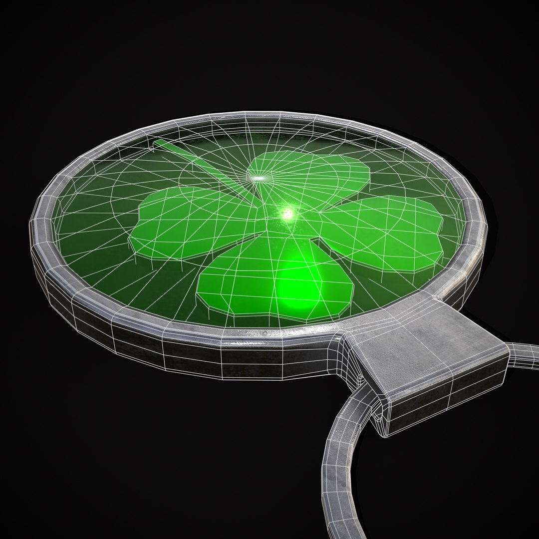 Clover Key Ring 3D Model - TurboSquid 2052822