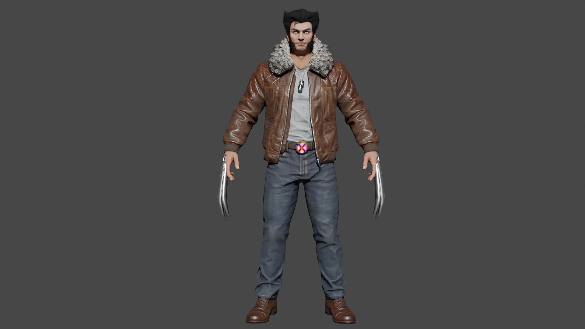3D Model Wolverine - TurboSquid 2186366