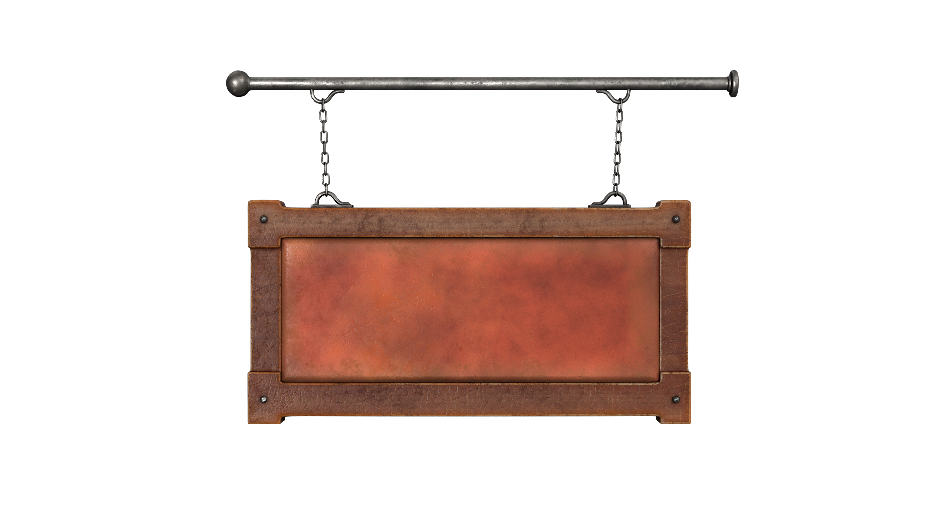 3D Model Wooden Hanging Sign - TurboSquid 2126132