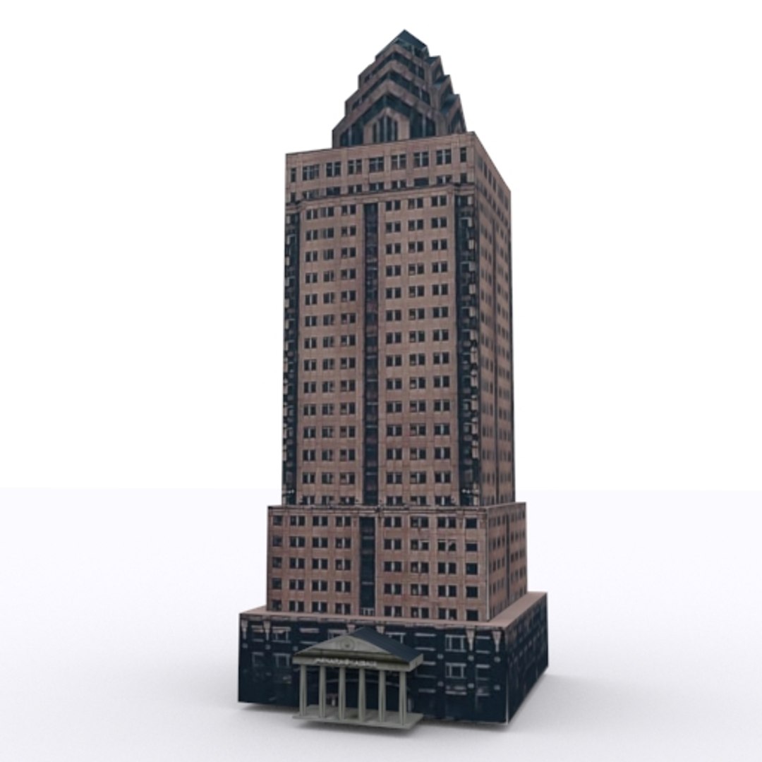 Saidah tower menara 3D model - TurboSquid 1560089