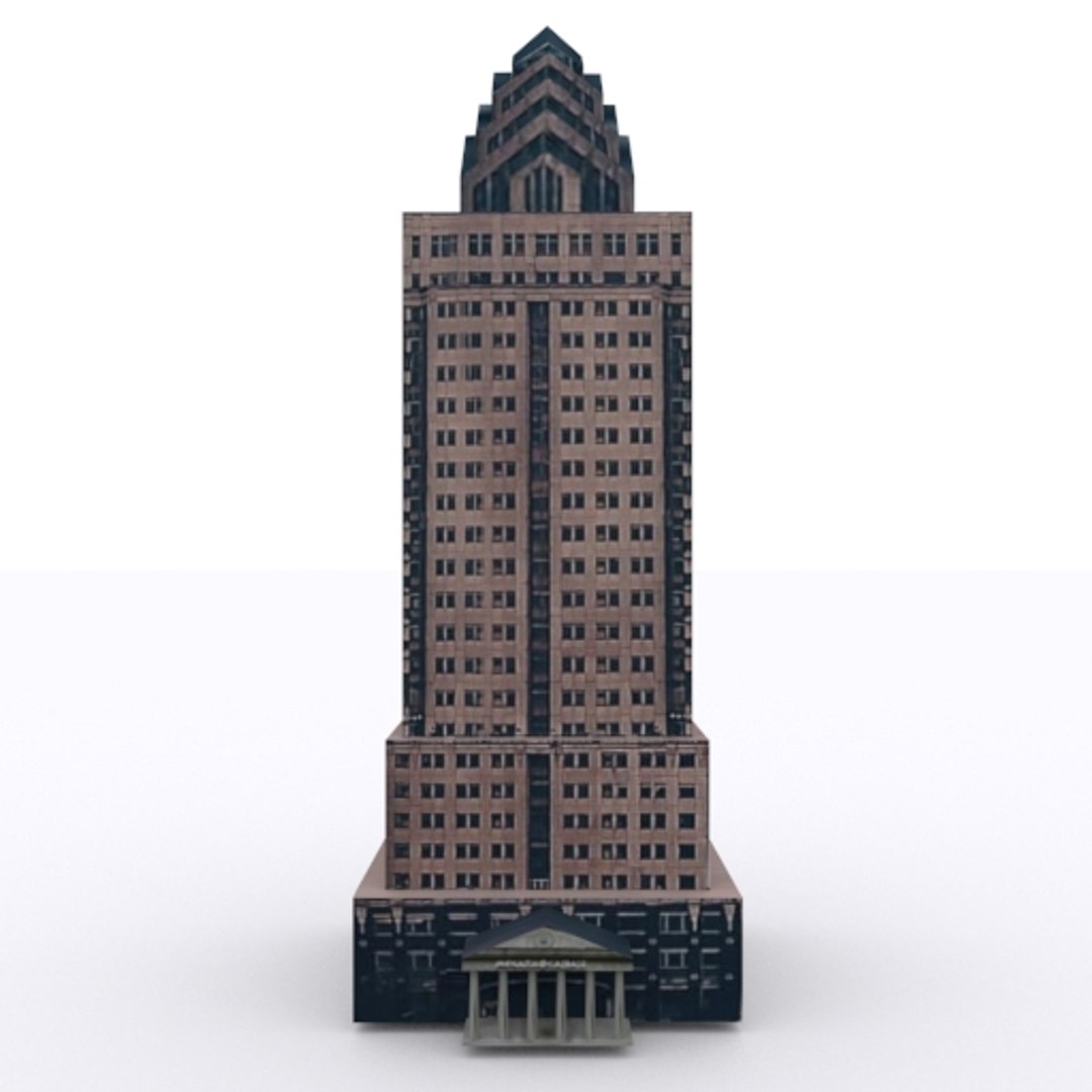 Saidah tower menara 3D model - TurboSquid 1560089