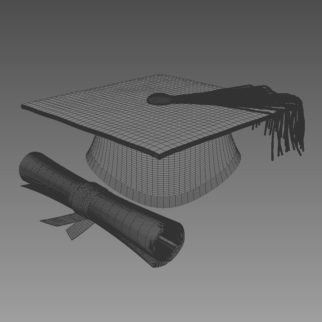 Max Graduation Cap Diploma