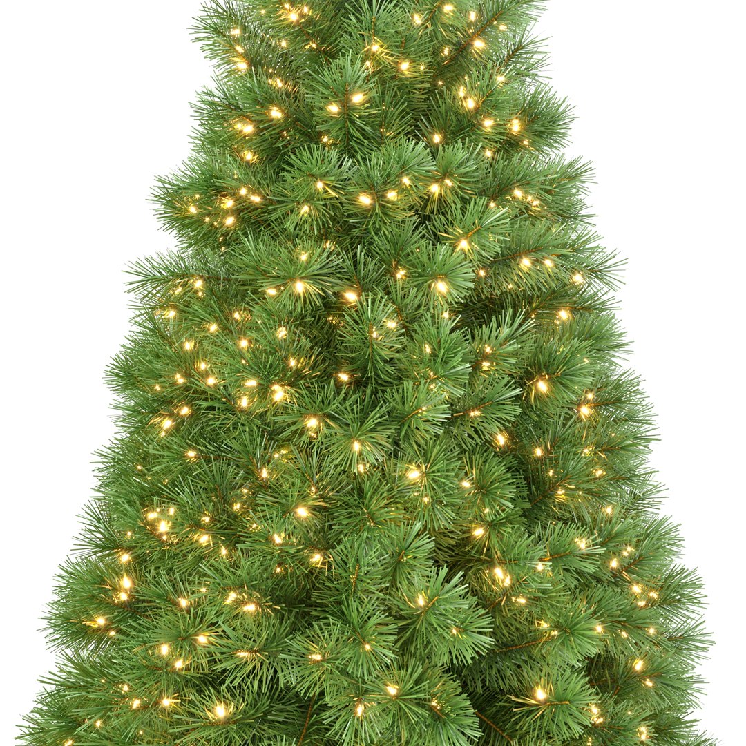 Christmas Tree With Animated Lights - 7 Feet Model - TurboSquid 1821268