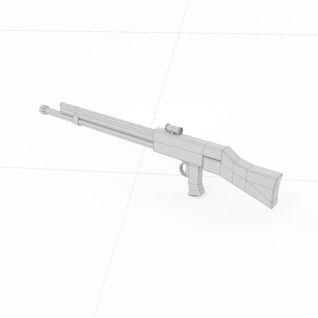 Free Lowpoly Gun 3d Model 3D - TurboSquid 1992601