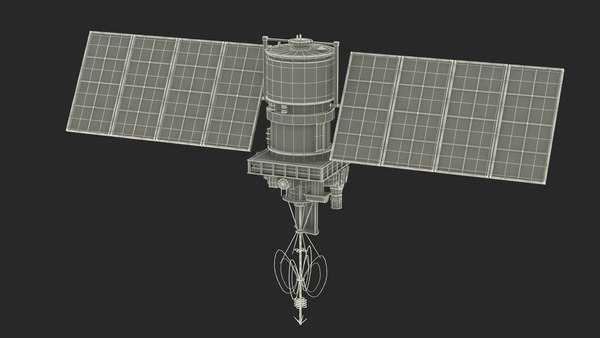 modelo 3d Satélite de observación meteorológica Meteor 3M - TurboSquid ...