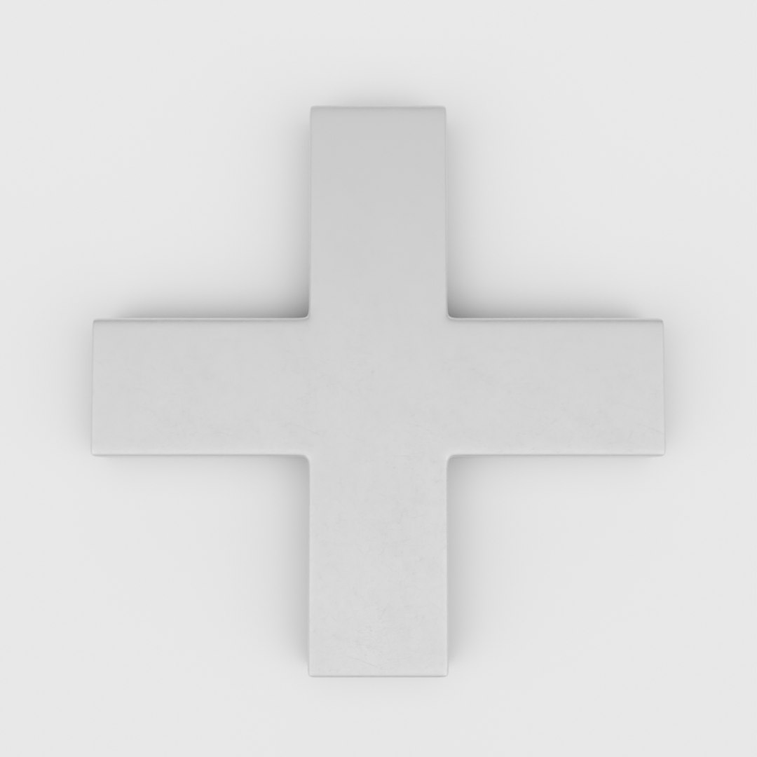 Symbol cross greek model - TurboSquid 1623195